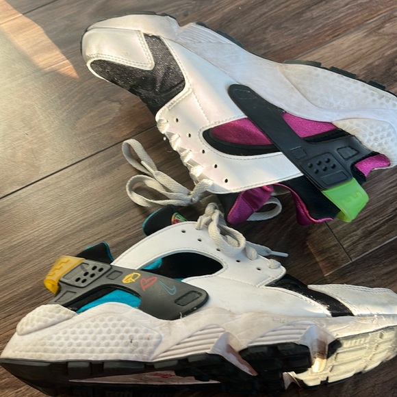 Nike | Shoes | Blue And Purple Air Huaraches | Poshmark